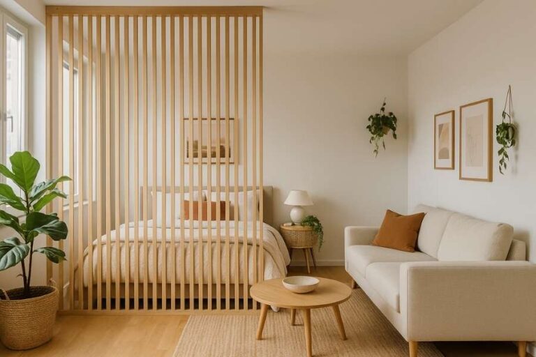 21 Studio Apartment Divider Ideas Every Solo Girl Should Try
